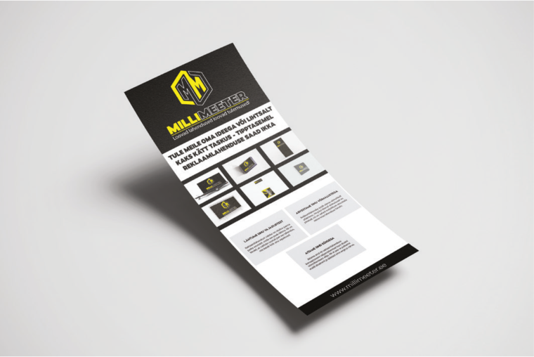 Trükk | Flaierid | Kleebised | Visiitkaardid | Postrid | Millimeeter